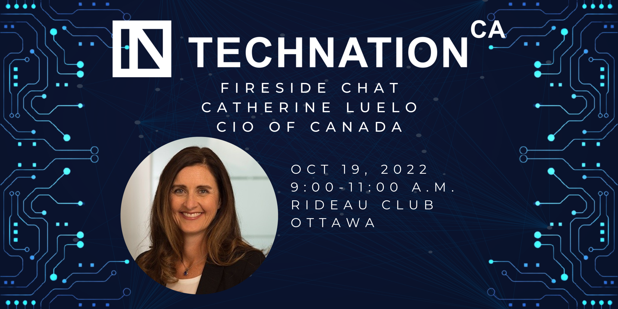 Fireside Chat with Catherine Luelo, CIO of Canada - TECHNATION