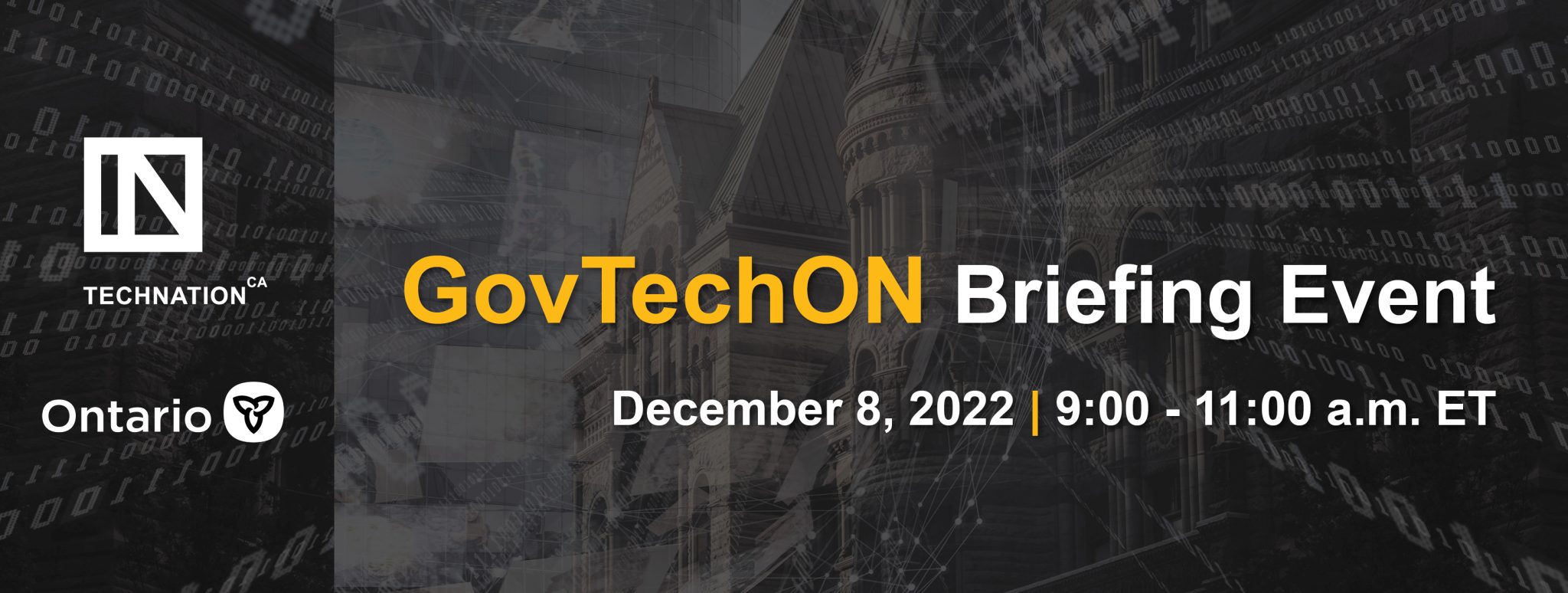 GovTechON (formerly CCIO Briefing Event) - TECHNATION