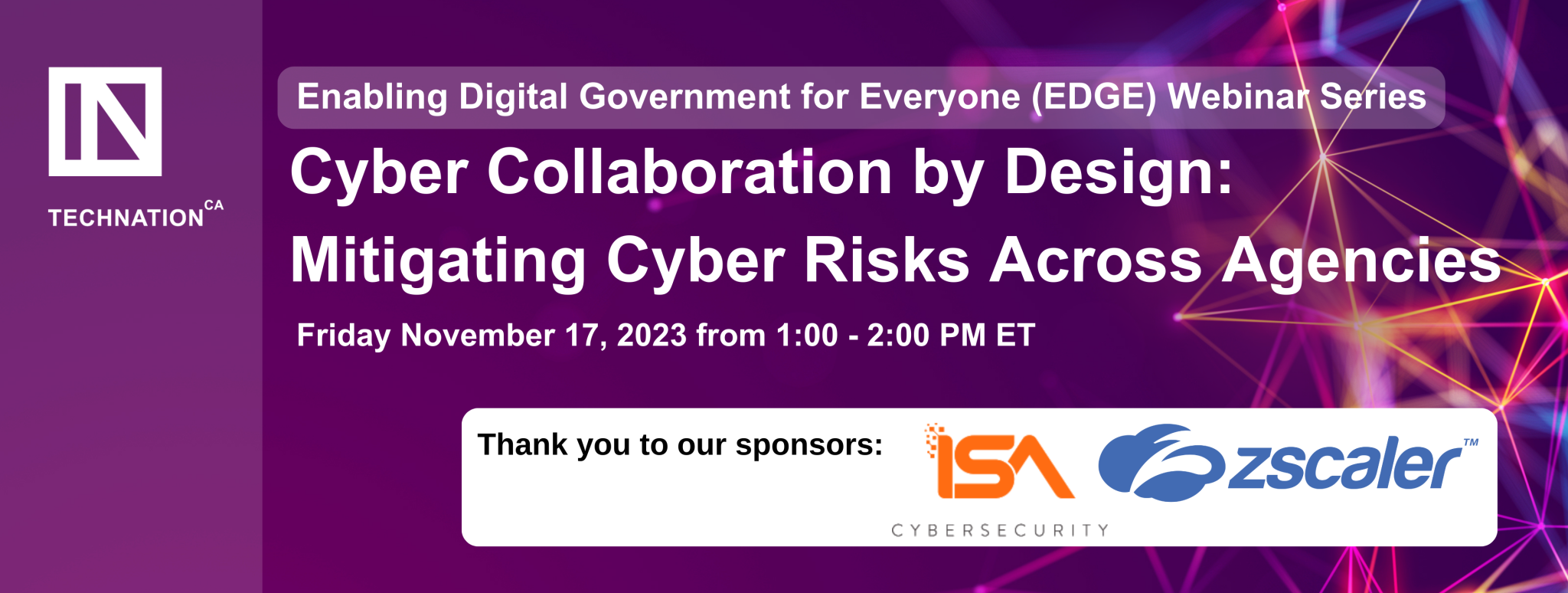 EDGE Webinar - Cyber Collaboration by Design: Mitigating Cyber Risks ...